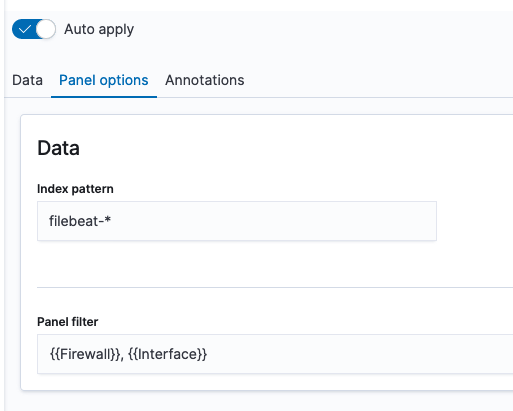 Tsvb Feature Request Panel Filter Need A Variables Option · Issue 69402 · Elastickibana