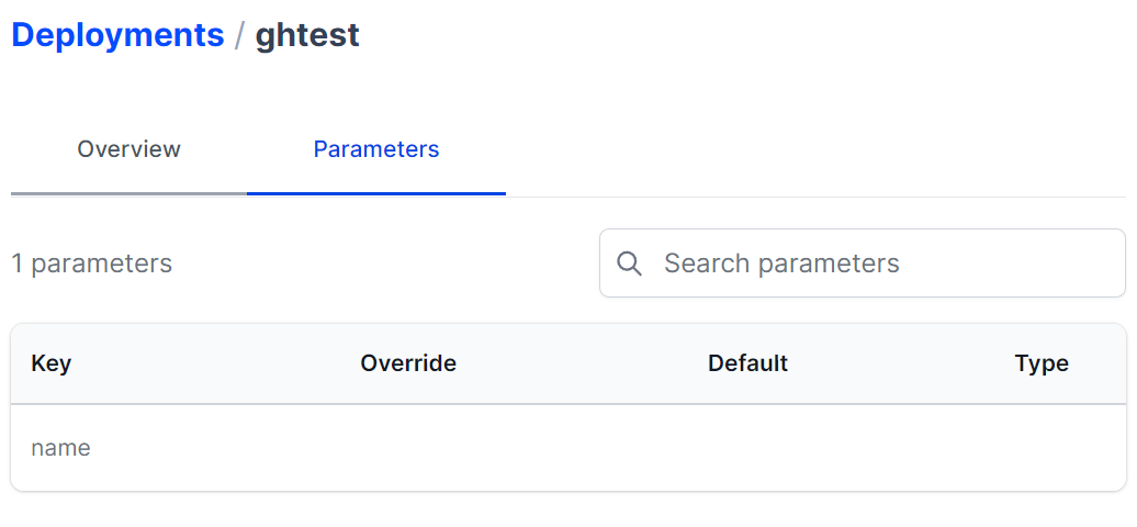 Parameters In Ui Of Github Repository Deployment Dont Update When Flow 1835