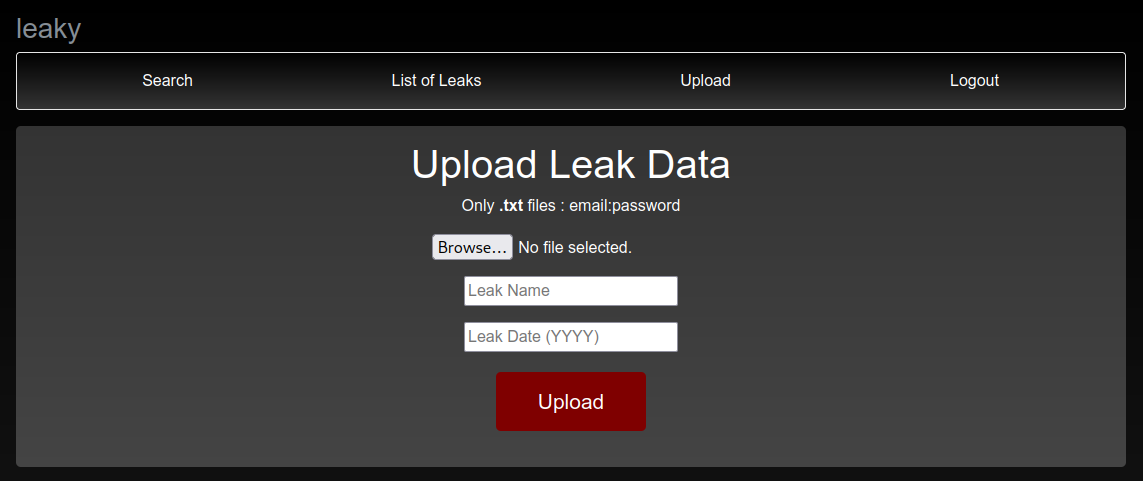 GitHub - saladandonionrings/leaky: Leaky simplifies the management and visualization of database ...