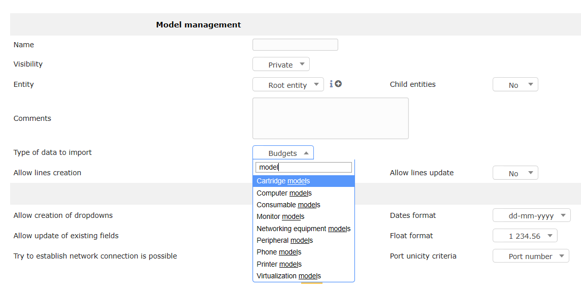 Component Models Can T Be Injected · Issue 201 · Pluginsglpi Datainjection · Github