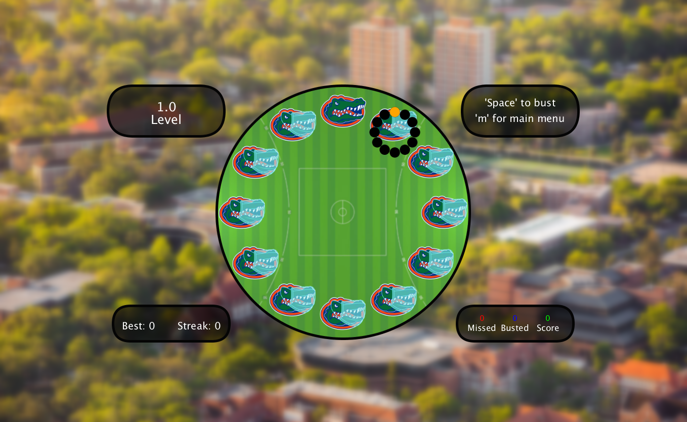 GitHub - dannirash/Gator-Buster: Arcade Game where you bust the maskless gator