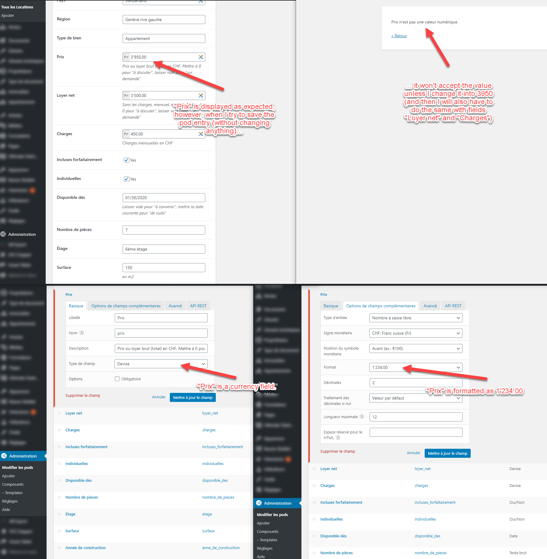 Issue with currency formatting · Issue #5597 · pods-framework/pods · GitHub