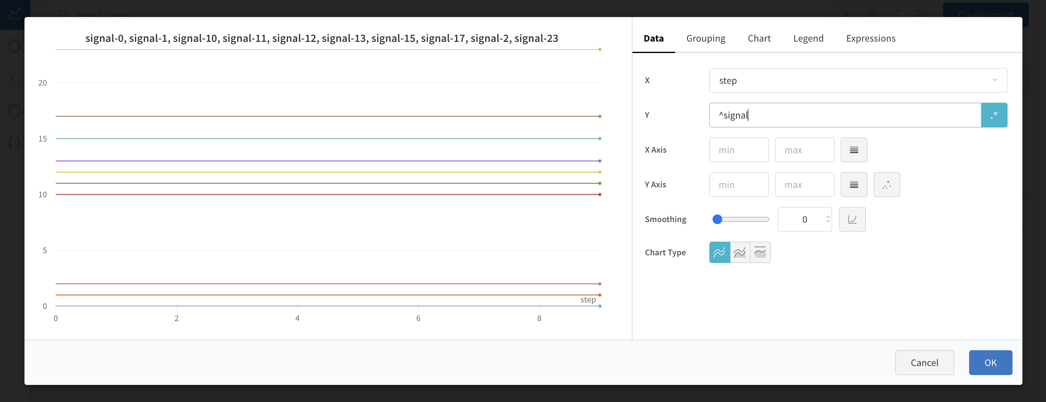 [App]: regex does not match all metrics · Issue #5059 · wandb/wandb · GitHub