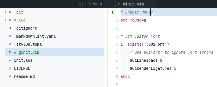 Small icons when using nerd font with guifontwide · Issue #995 ...