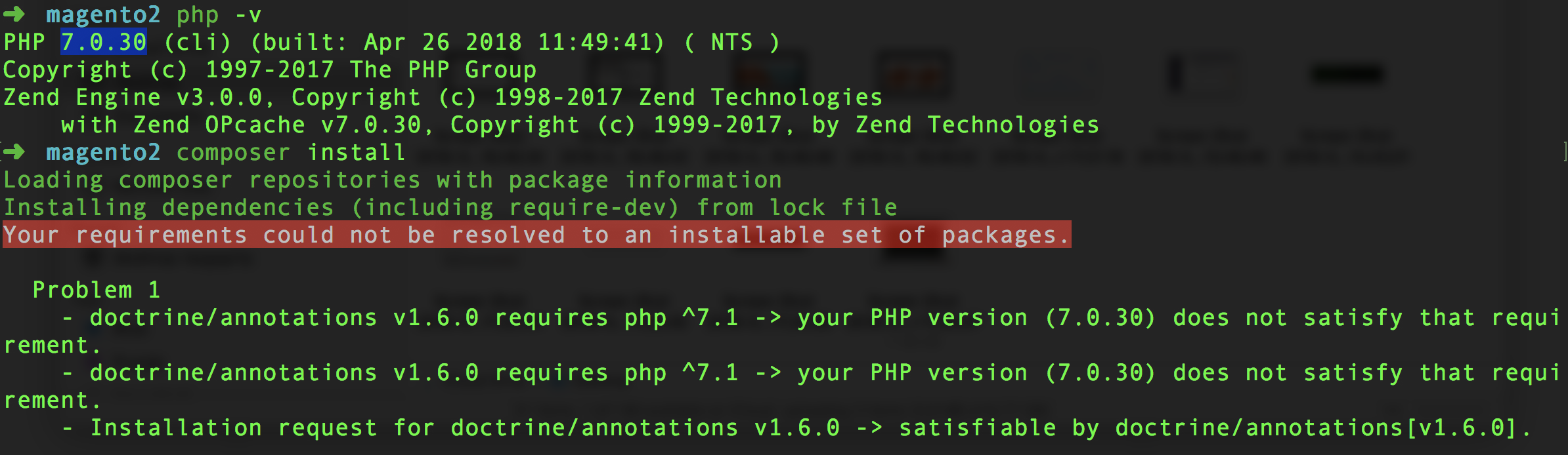 Magento ^2.2.3 is not compatible with PHP 7.0 · Issue #2312 · magento/devdocs · GitHub