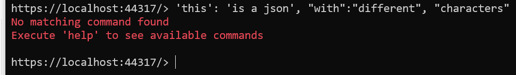 Curly and square brackets not recognized on PowerShell and CMD · Issue ...