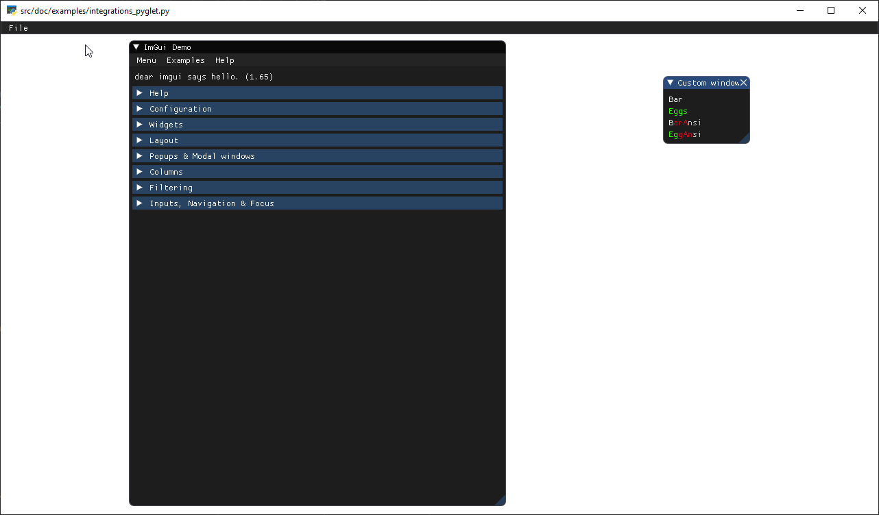 Pyglet Example Correct · Issue 155 · Pyimgui Pyimgui · Github