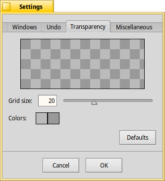 Settings: alpha-checker color panes now miss spacing · Issue #274 ...