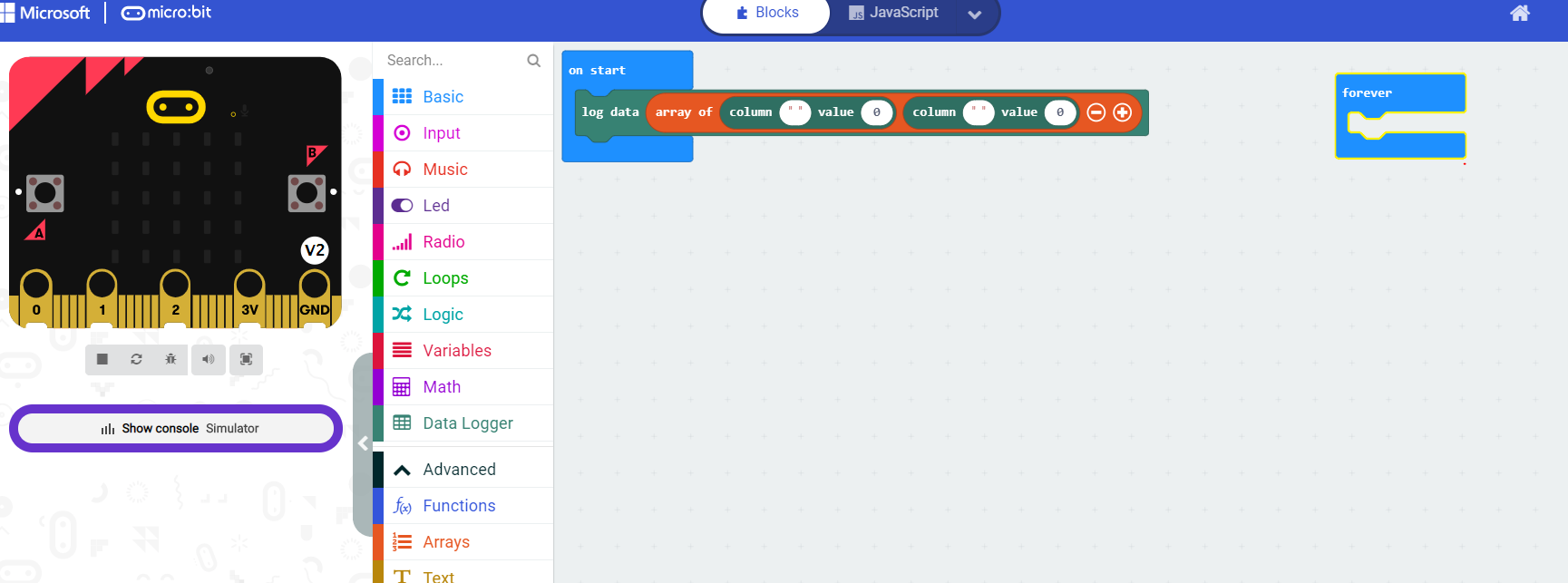 Datalogger extension fails to compile with an assertion · Issue #4207 · microsoft/pxt-microbit ...