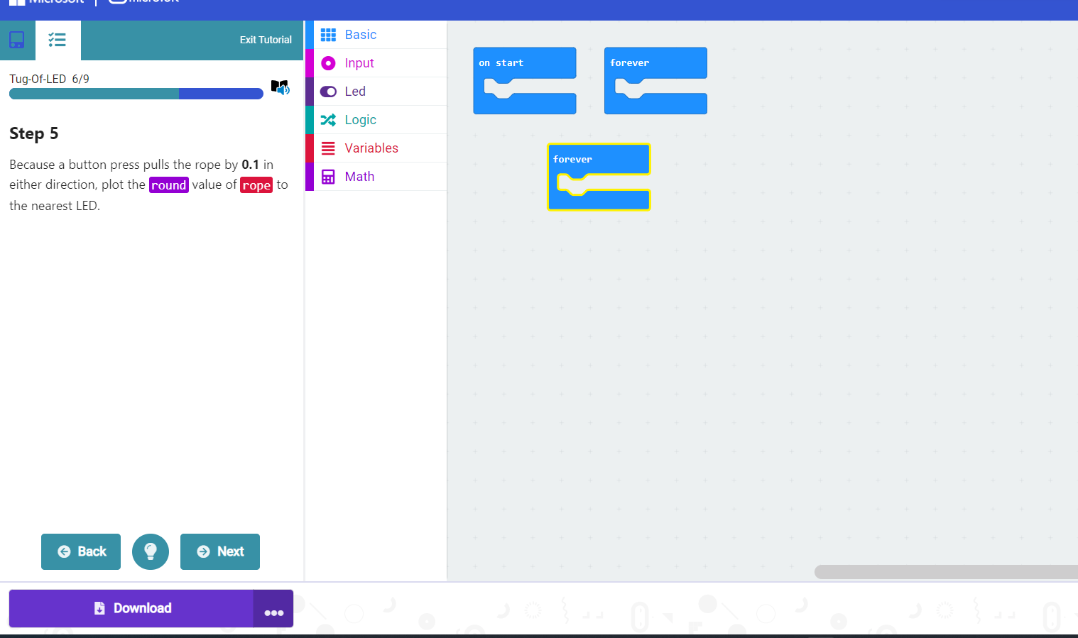 Tutorial Requires New Color Scheme · Issue 4474 · Microsoftpxt Microbit · Github 6186