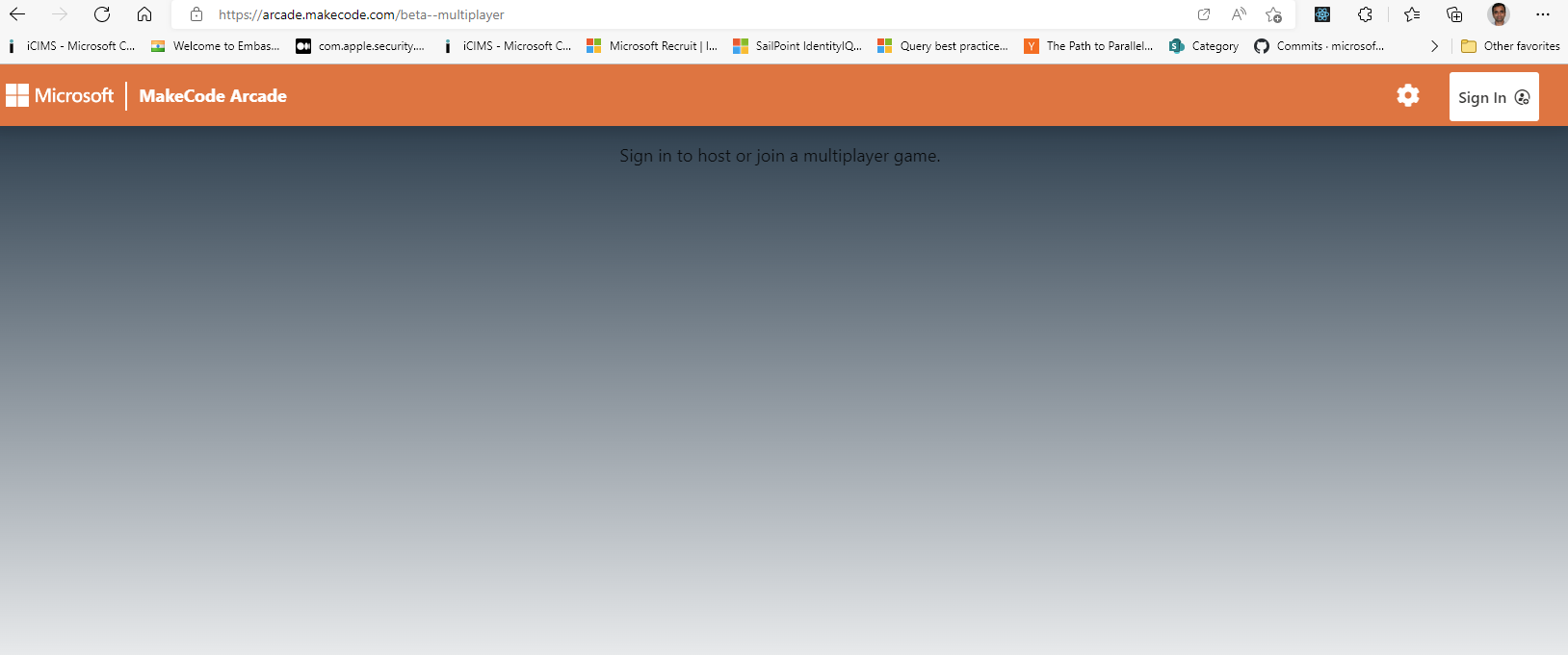 Sign-in dialog should not be dismissible · Issue #5220 · microsoft/pxt-arcade · GitHub