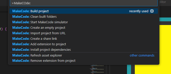 Inconsistency In The Naming Between Commands And The Extension View · Issue 24 · Microsoft