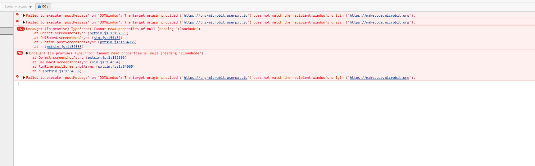 Continuous Screenshots Being Attempted With Exceptions · Issue 5211 2453