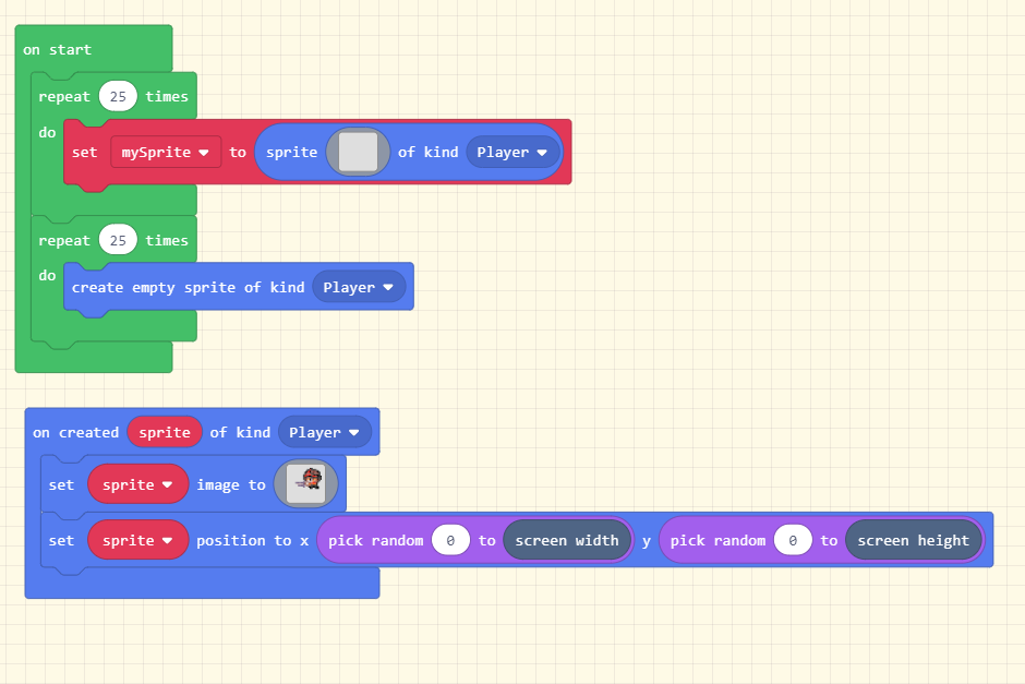 createEmptySprite is confusing. · Issue #385 · microsoft/pxt-arcade · GitHub