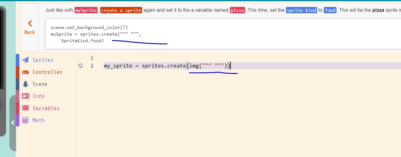 Cant create sprite with Python. · Issue #2261 · microsoft/pxt-arcade · GitHub