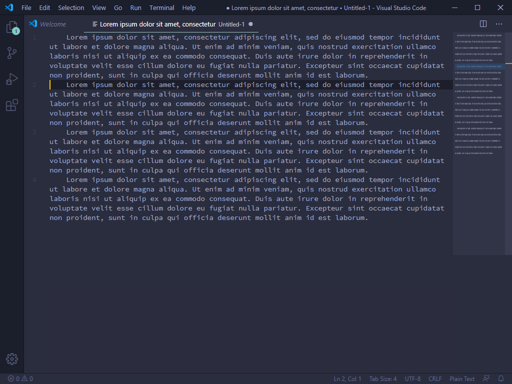 Word Wrap Indents Issue 92840 Microsoft vscode GitHub