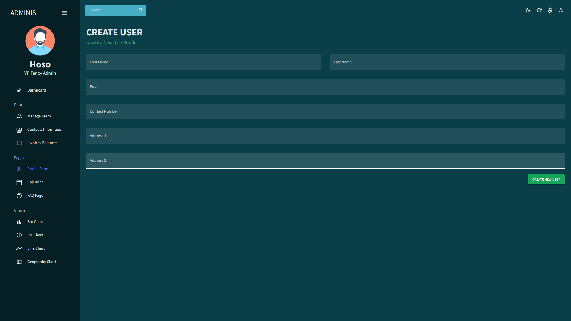 GitHub - Hossam816/Modern-DashBoard-Admin-Page