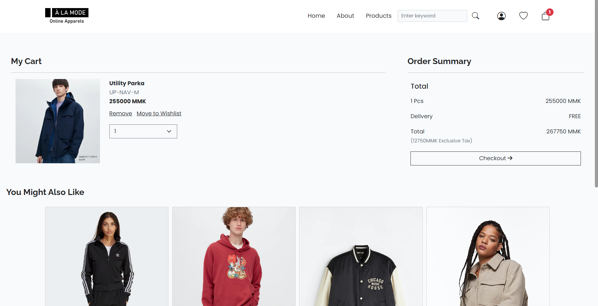 GitHub - PaingMinSoe/A-La-Mode-Ecommerce: E-commerce project built using Laravel Framework ...