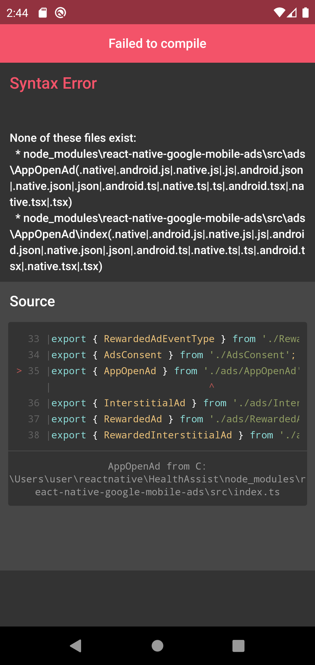 [📚] Can this library be installed using npm? · Issue #166 · invertase/react-native-google-mobile ...