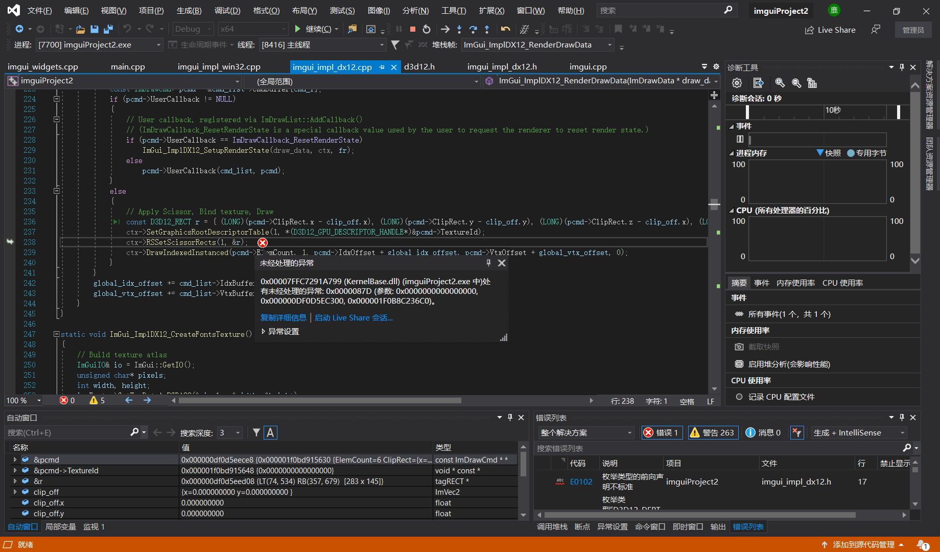 How to use ImGui::Image() in dx12, help, please ! · Issue #3197 ...