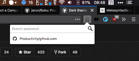 Extension looks bad when using dark theme in Firefox · Issue #116 · browserpass/browserpass ...