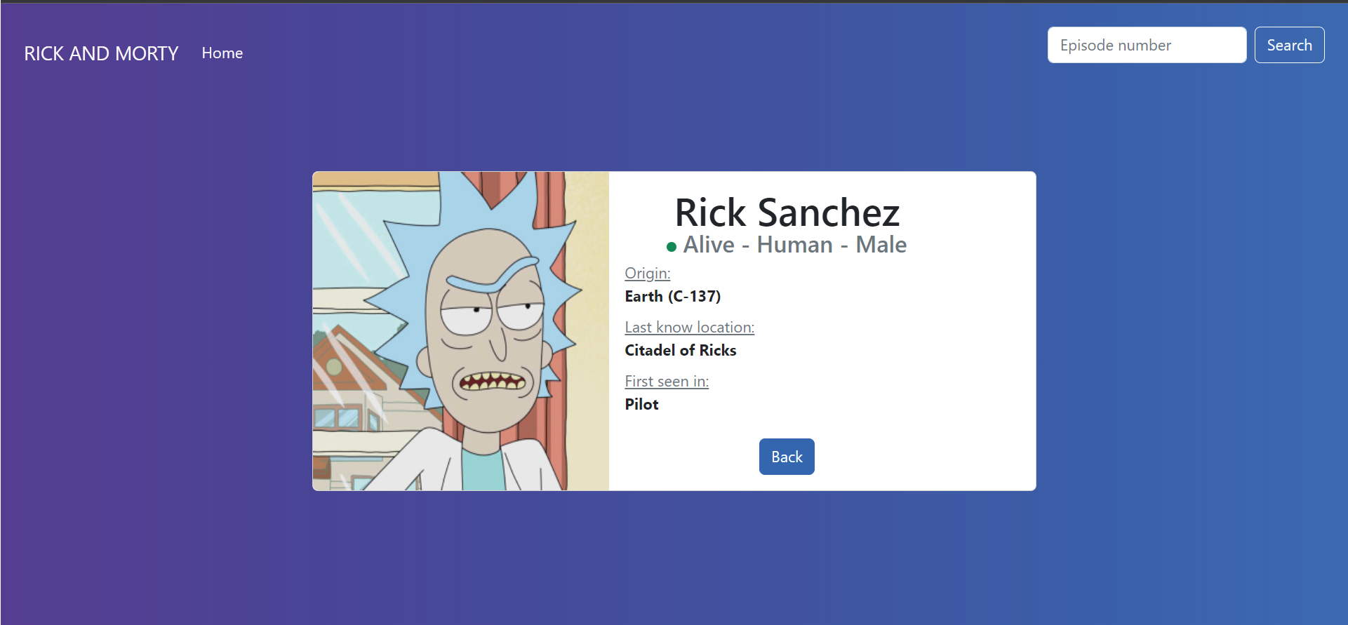 GitHub - Geffrerson7/FLASK-APP-RICK-AND-MORTY: Es una aplicación para listar los datos de todos ...