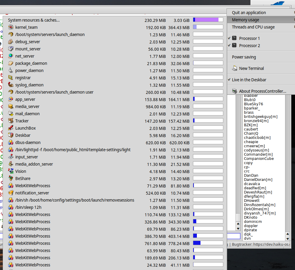 Epiphany ( Web) leaks memory / processes · Issue #7533 · haikuports/haikuports · GitHub