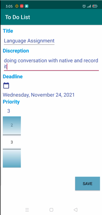 GitHub - farida752/To-do-List-App: Android app with data base access ,fragments and recyclerView