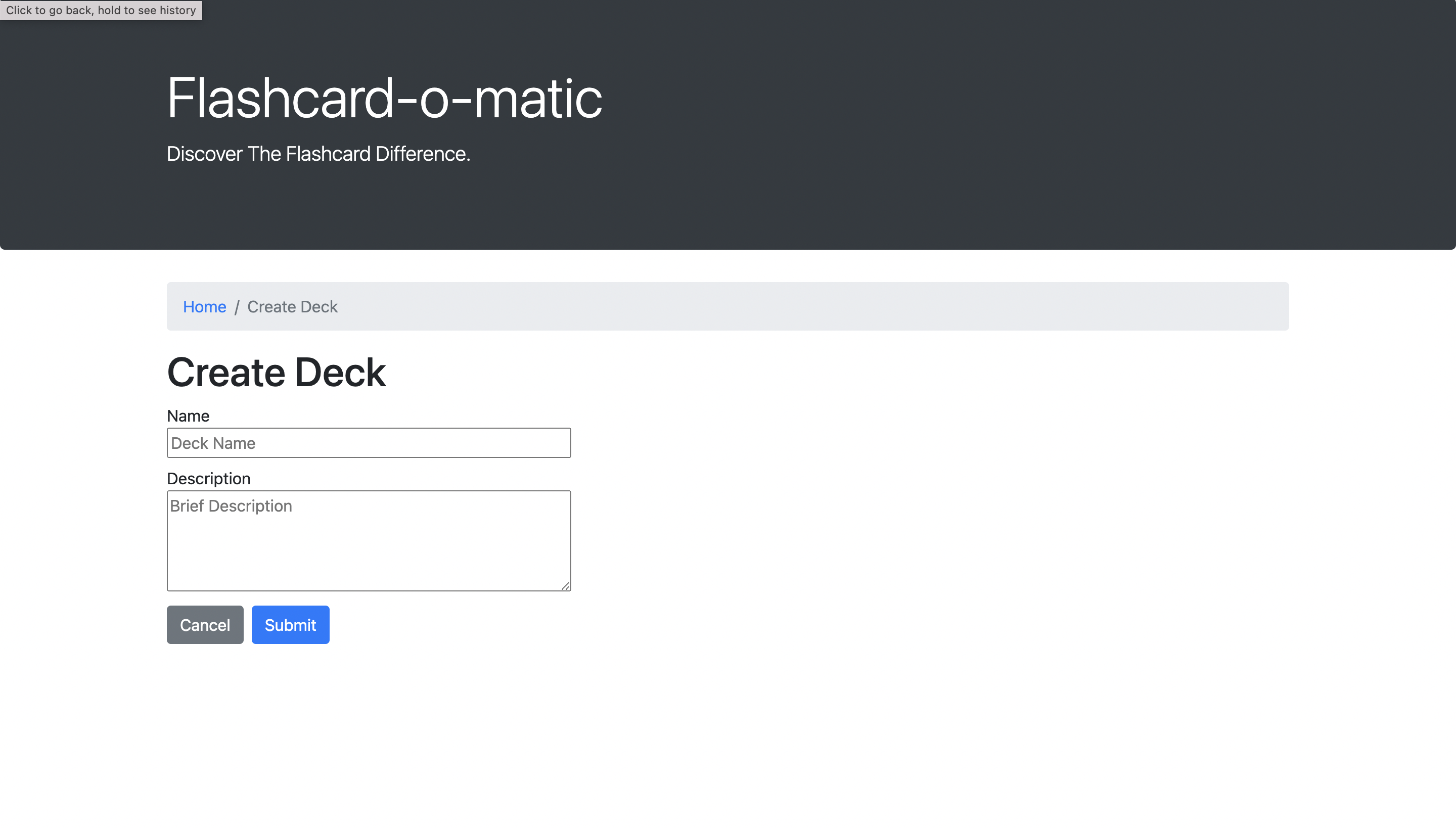 GitHub - AZForest/FlashCardApp: Client app that allows users to view, create, edit, and delete ...
