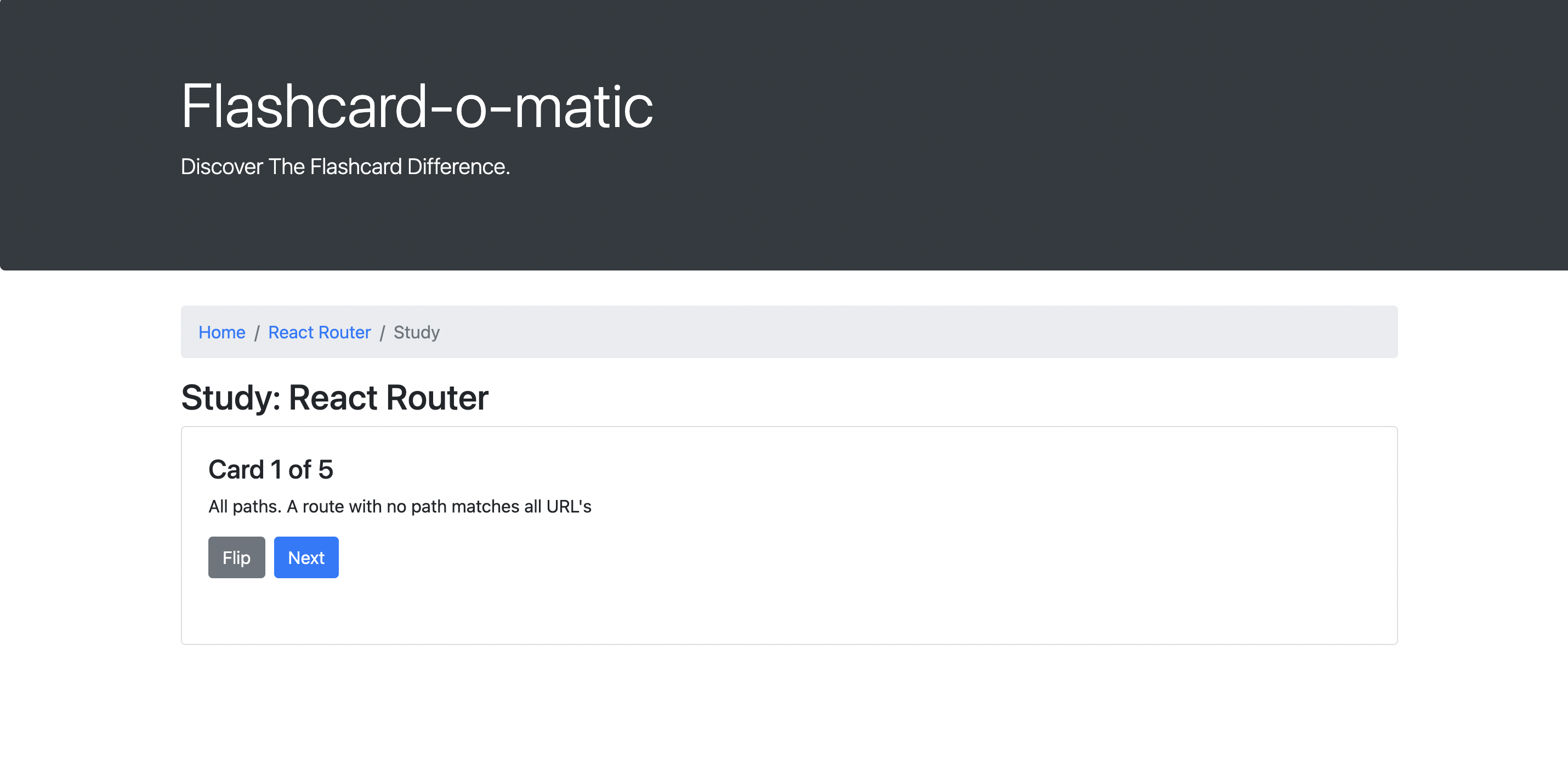 GitHub - AZForest/FlashCardApp: Client app that allows users to view, create, edit, and delete ...