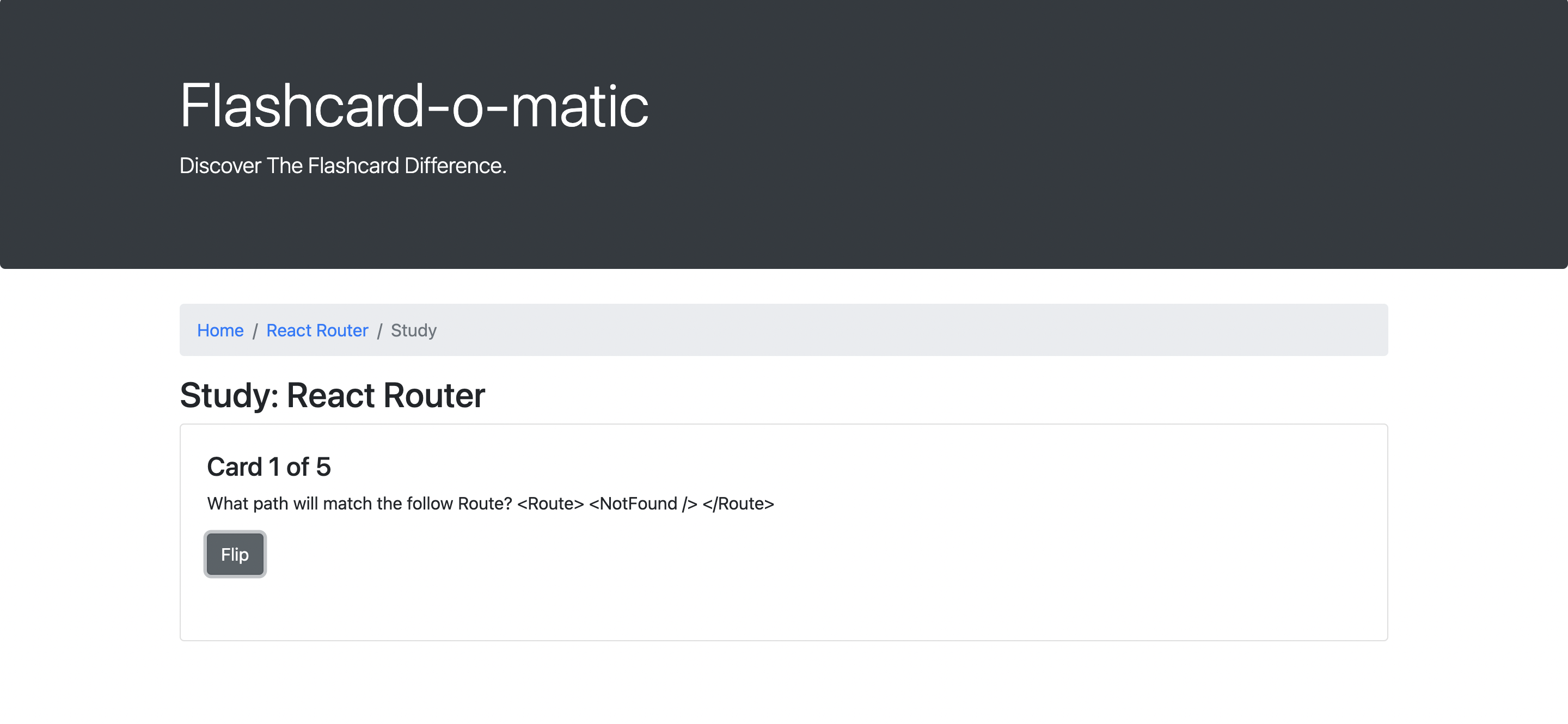 GitHub - AZForest/FlashCardApp: Client app that allows users to view, create, edit, and delete ...