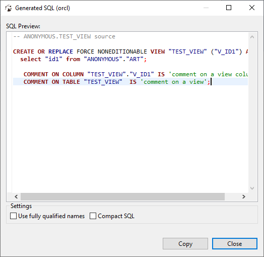 Oracle view DDL #8765 by SA357 · Pull Request #9231 · dbeaver/dbeaver ...