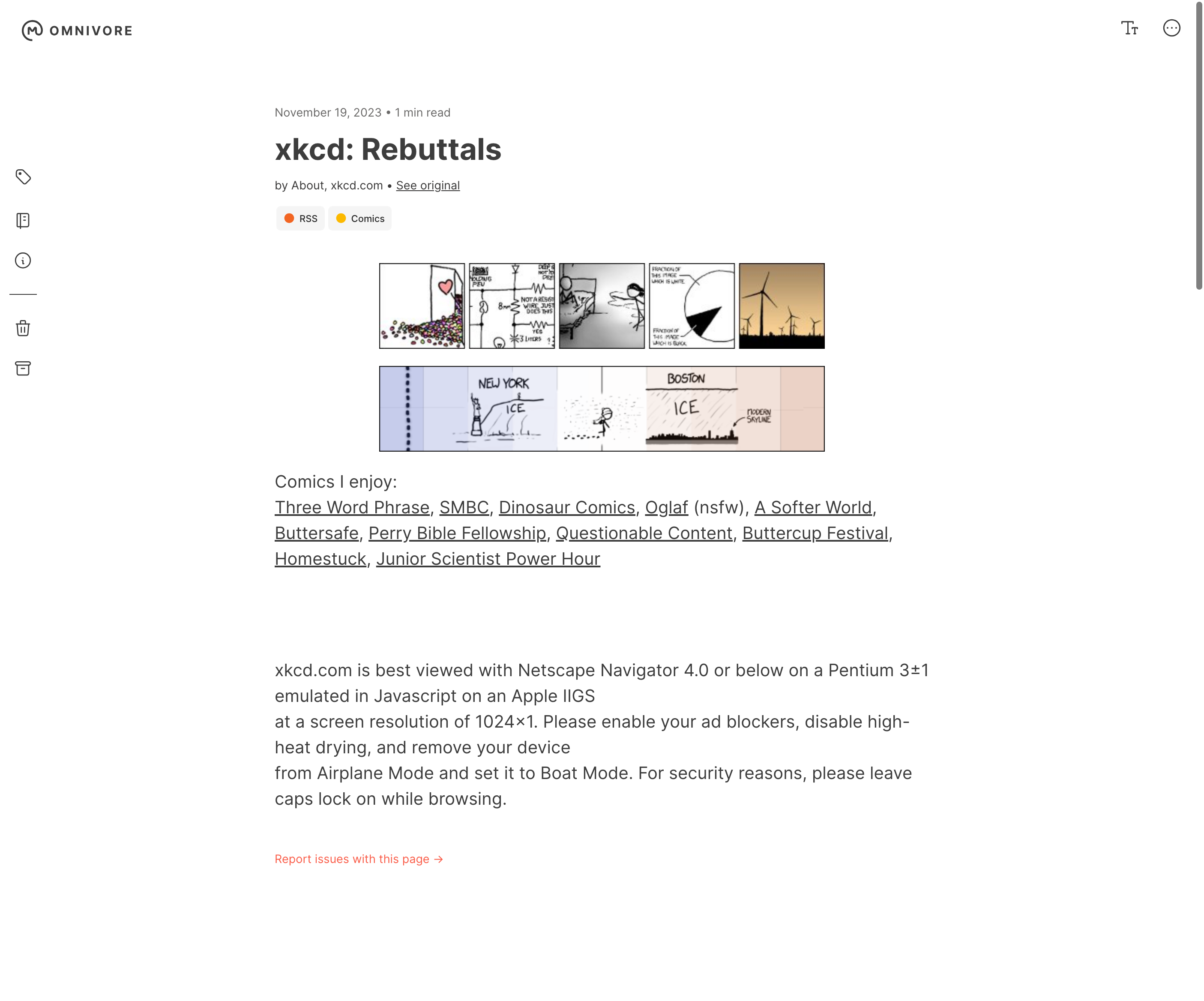 xkcd is not scraped correctly · Issue #3148 · omnivore-app/omnivore · GitHub