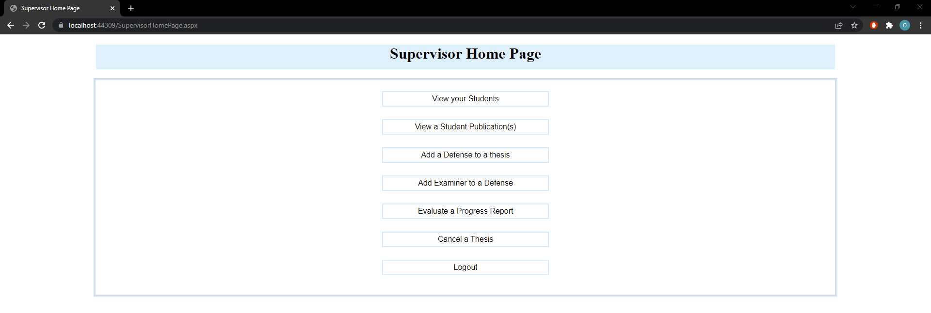 GitHub - AhmedKayed/PostGrad-Office-Database-WebApp