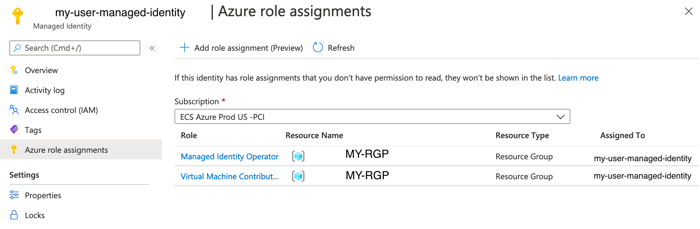 Identity not found on self-managed K8S clusters and User assigned Identities · Issue #970 ...