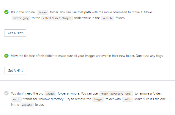 Learn Bash by Building a Boilerplate Can't Proceed on rmdir images part · Issue #49496 ...