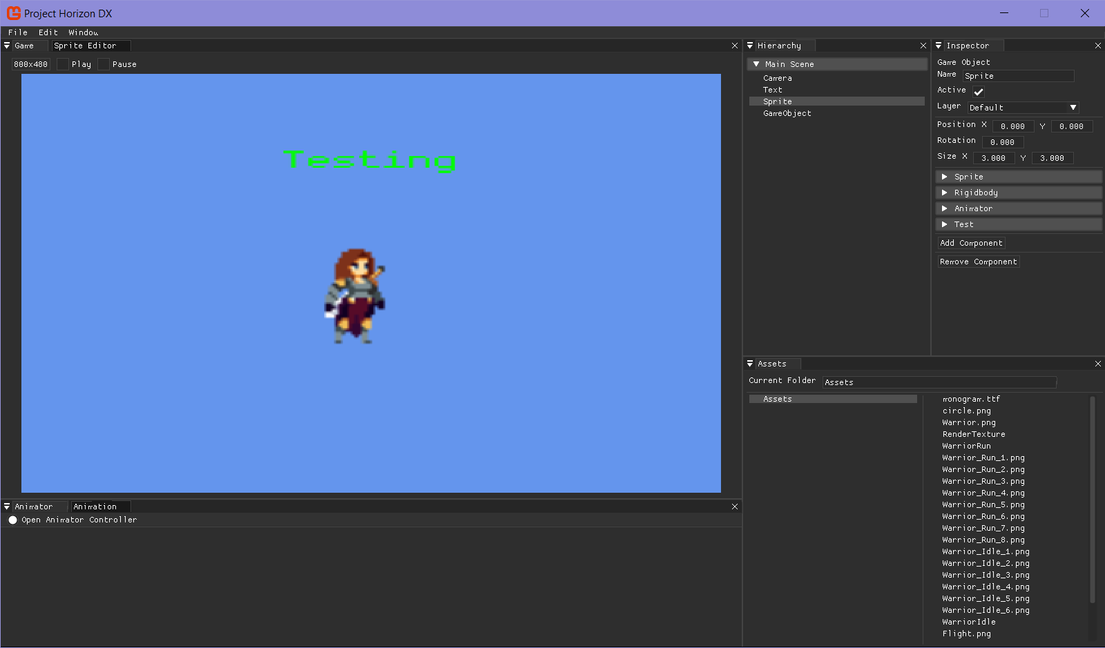 GitHub - ozgurcanc/horizon-engine: 2D Game Engine
