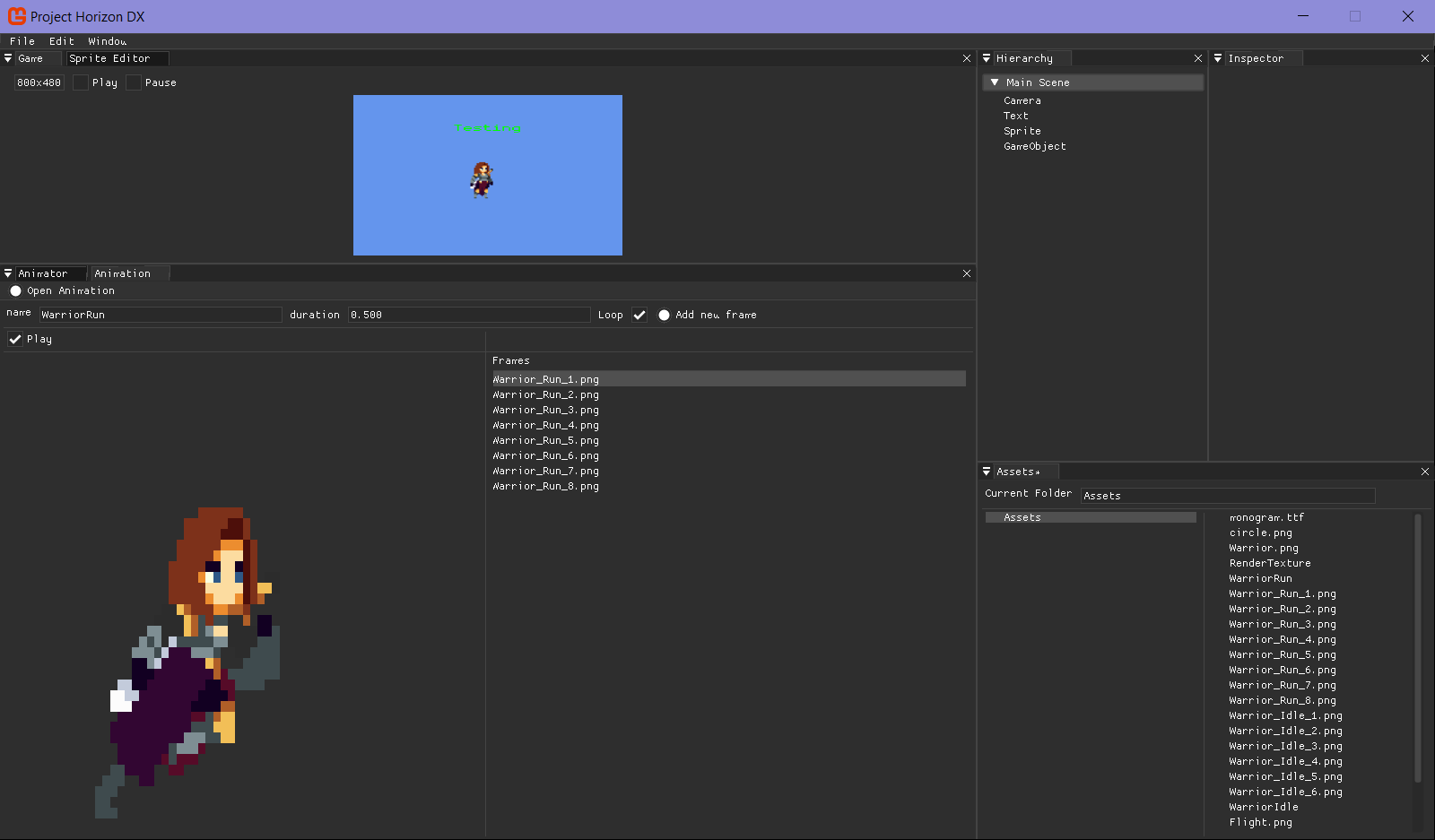 GitHub - ozgurcanc/horizon-engine: 2D Game Engine