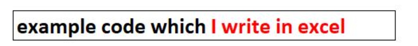 How To Change Color For String richtext In Single Cell In Exceljs Bytemeta