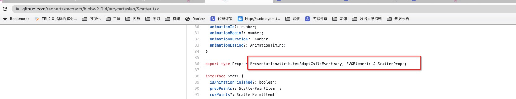 Package published on npm for version 2.0.3 has outdated types (not ...