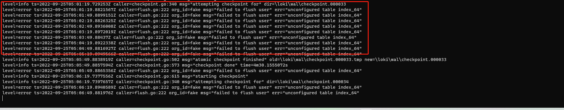 with Cassandra storage problem · Issue #7238 · grafana/loki · GitHub