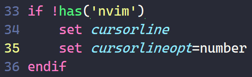 A feature that may be worth learning about cursorline highlight · Issue #14136 · neovim/neovim ...