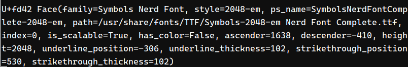 Error rendering Unicode for private use · Issue #5156 · kovidgoyal/kitty · GitHub