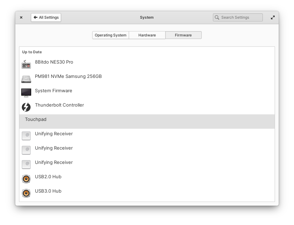 Provide fallback icon for firmware devices · Issue #200 · elementary/switchboard-plug-about · GitHub