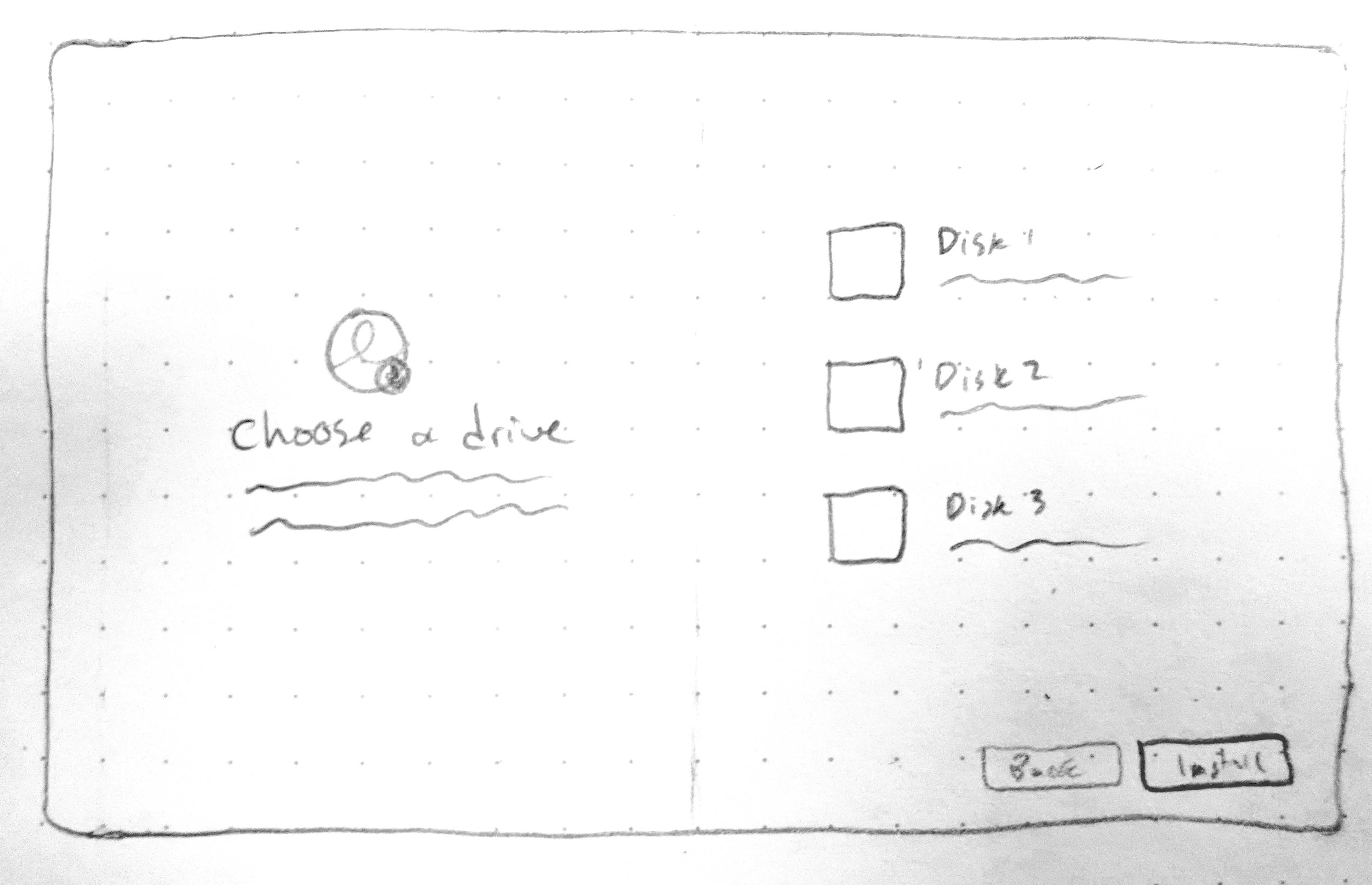 Installer: Move drive selection to two-pane layout · Issue #160 · pop ...
