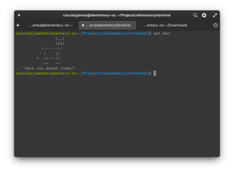 Better tab separation in dark theme · Issue #516 · elementary/terminal ...