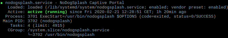 nodogsplash not starting - dependency out of date, unable to upgrade further · Issue #526 ...