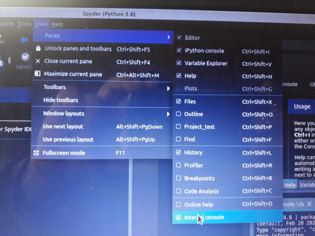 Does not show third party plugin title in Panes on Spyder 5.0.1 · Issue ...