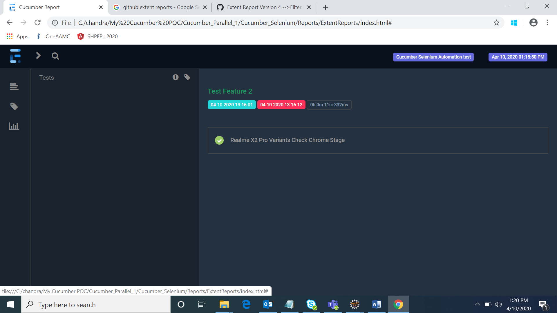 Extent Report Version 4 -->Filter by category is not working in Dashboard · Issue #138 · extent ...