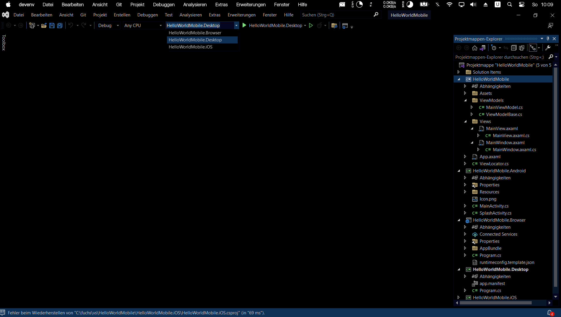 Should android project be shown here? · AvaloniaUI Avalonia ...